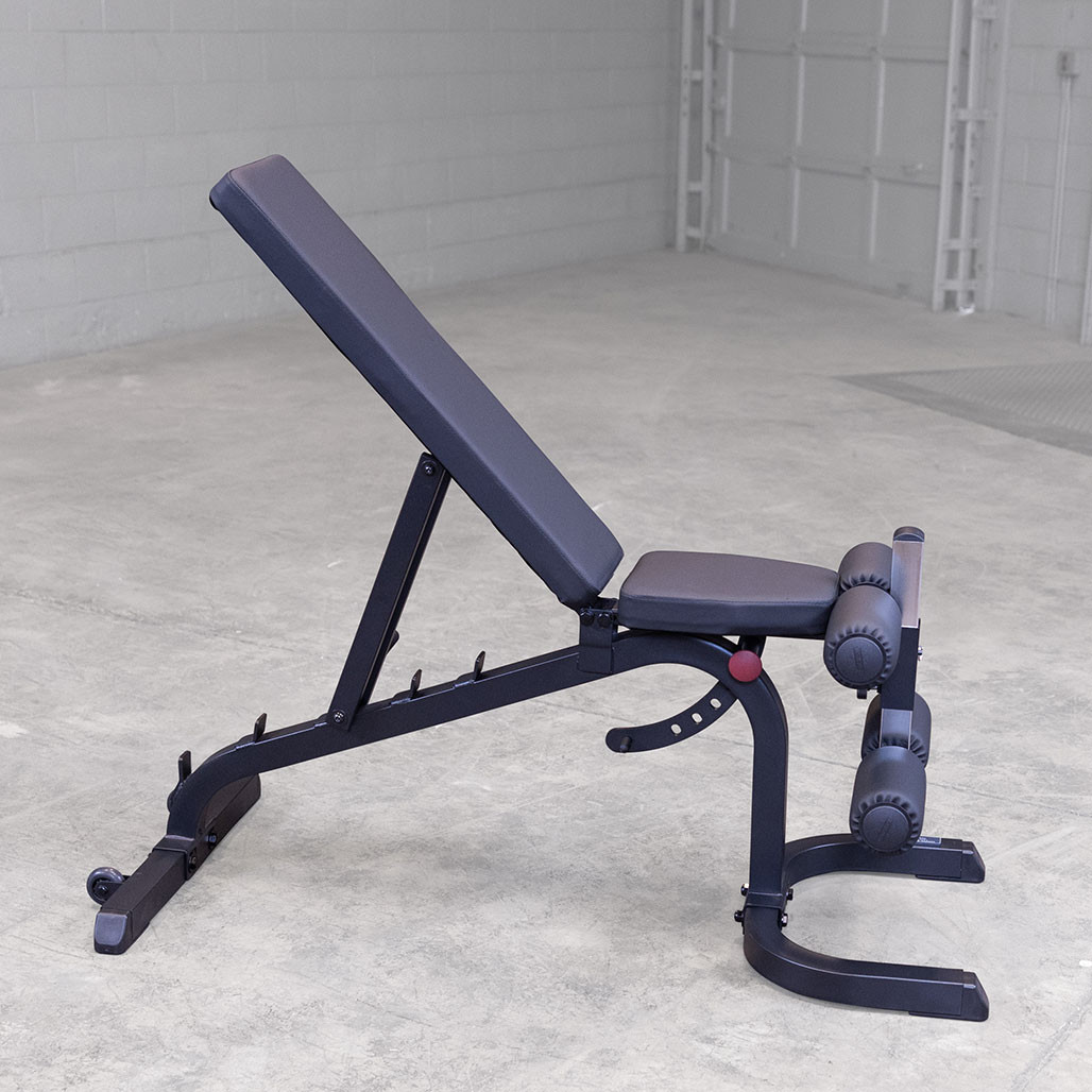 Powerline FID Bench + Leg Hold-Down Option | FitnessFactory.com