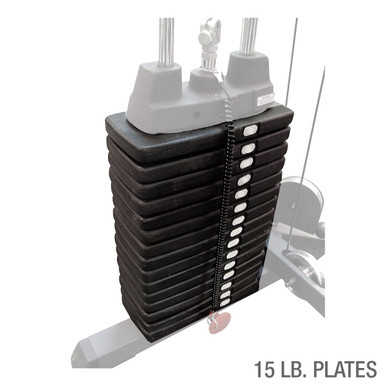 300 lb. Selectorized Weight Plates SP300 - Weight Machine Stacks