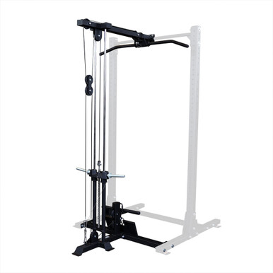 Body-Solid Half Rack Lat Attachment SPRHLA - Power Rack Attachments