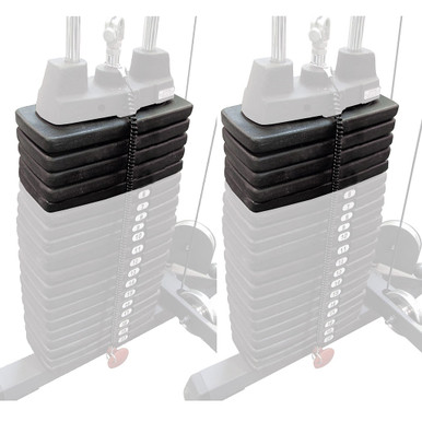 100 lb. Selectorized Weight Plates SP100 - Weight Machine Stacks