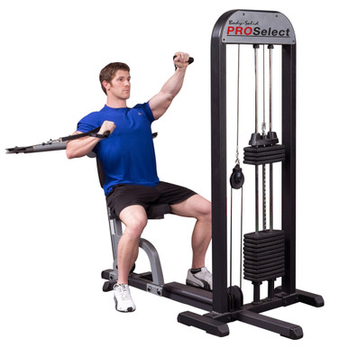 Body-Solid Pro Select Multi Press Machine 210 lb. Stack GMFP-STK ...