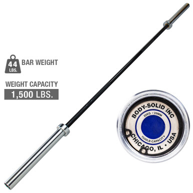 Body-Solid Olympic Extreme Bar | Heavy Duty | FitnessFactory.com