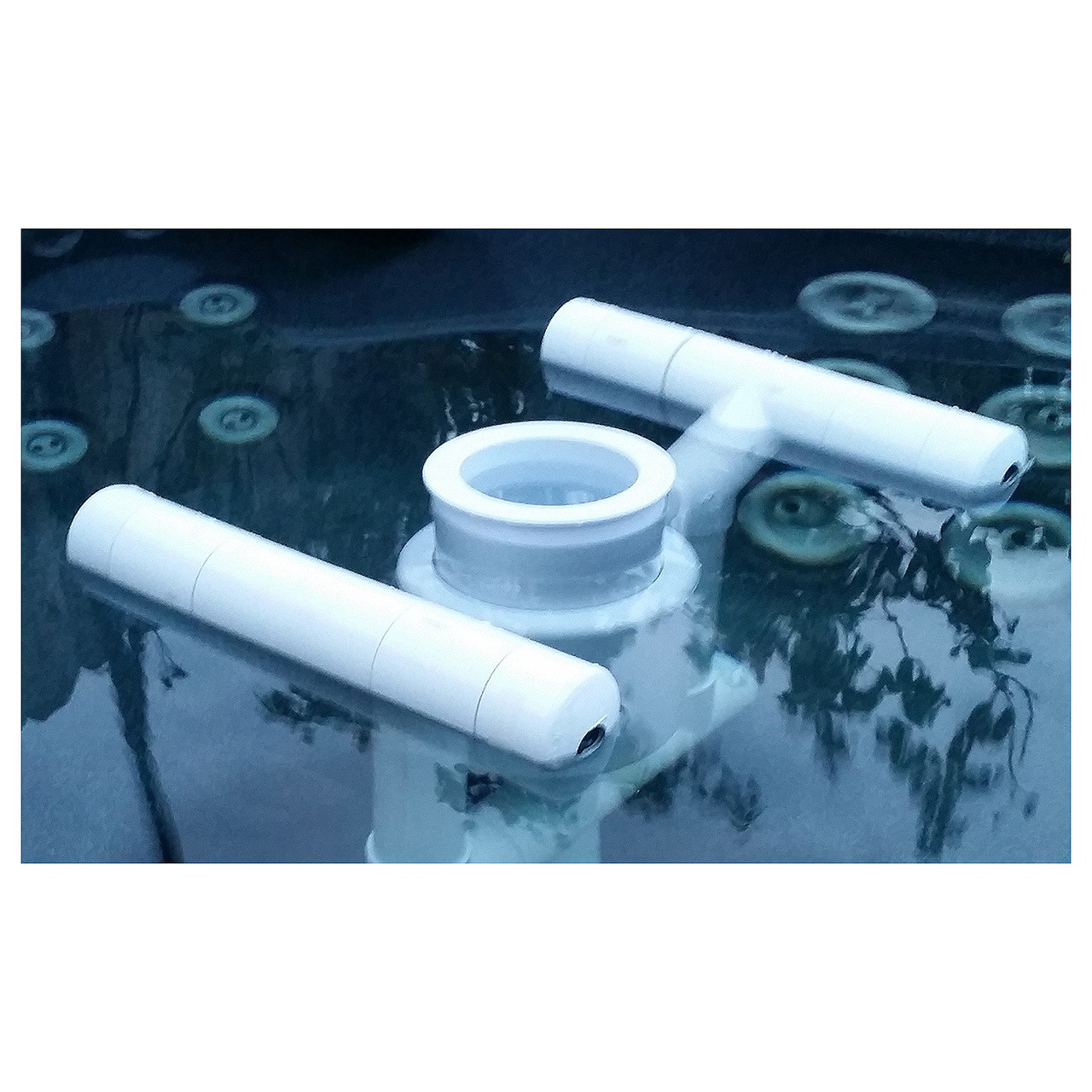 Savior Surface Pool Skimmer Floating Solar Pool Cleaner 60watts Solar ...