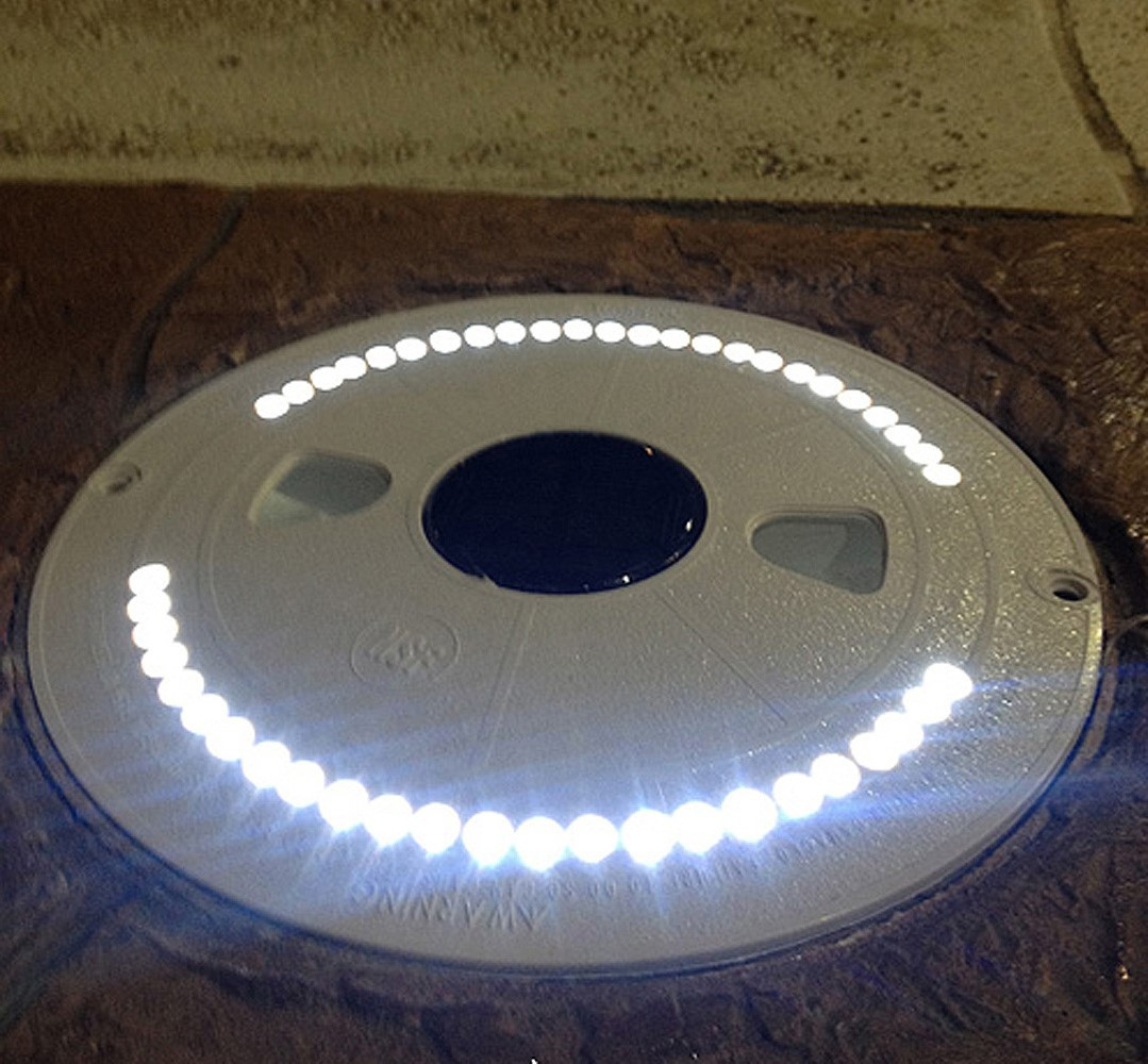 Savior Skimmer Lid Solar Skimmer Lid White Light