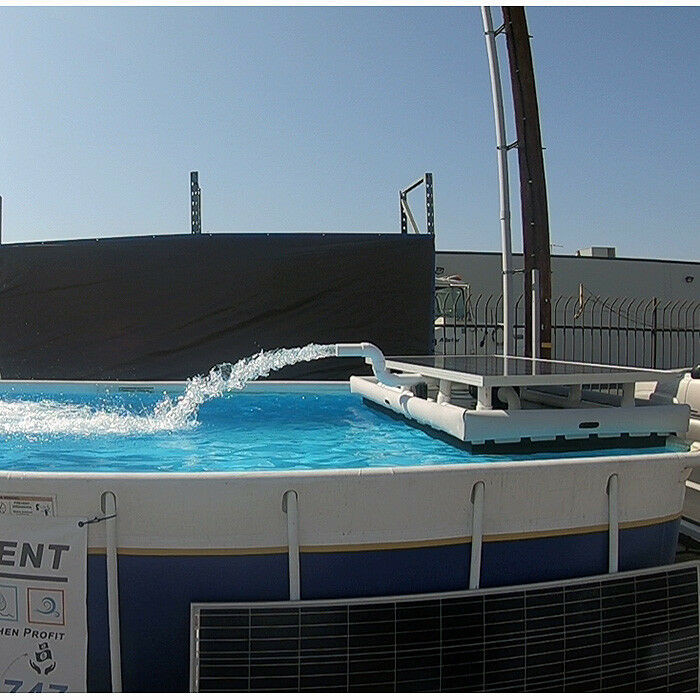 Floating Solar Filter Pool Pump 6,000 GPH 50K GD - NaturalCurrent.com