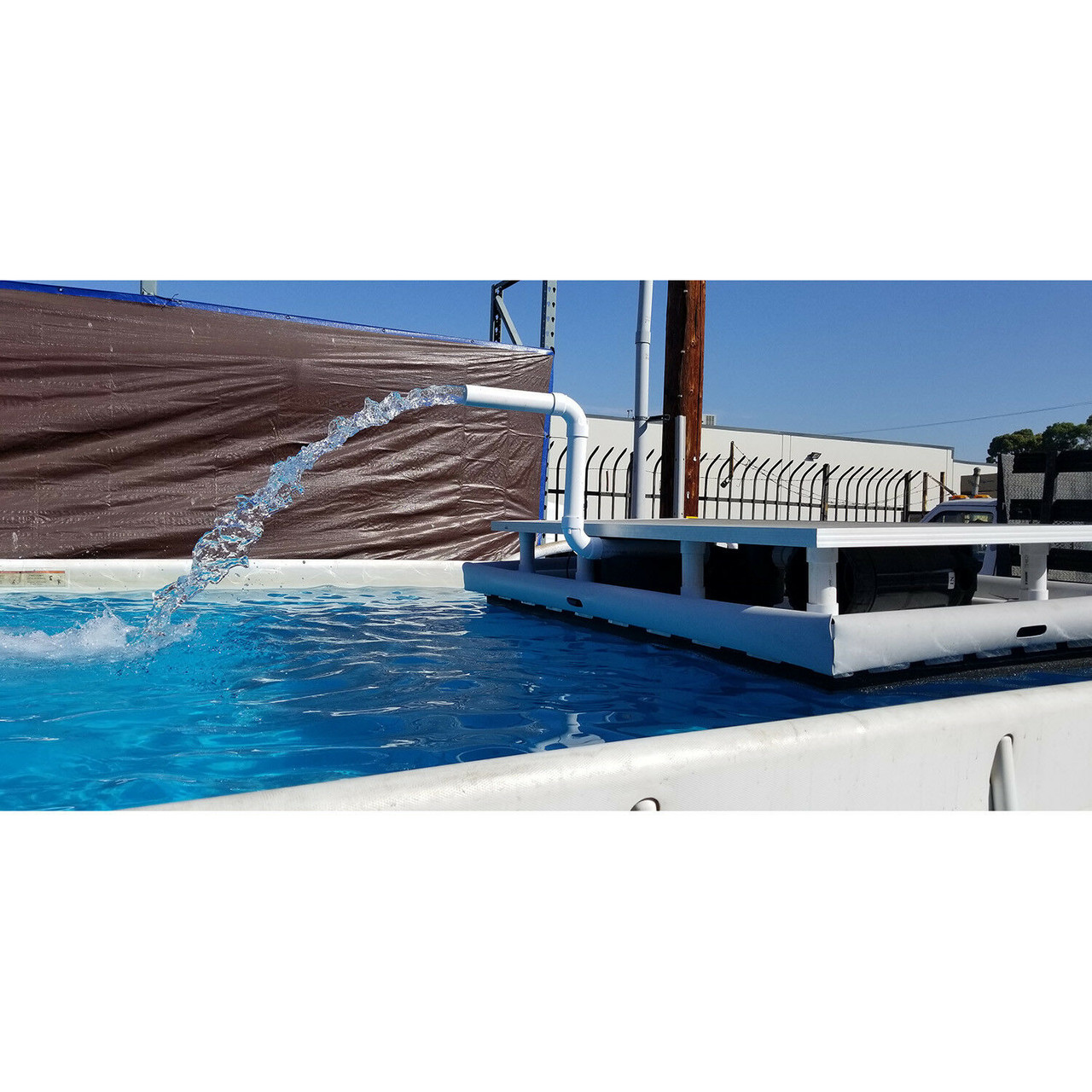 Floating Solar Filter Pool Pump 6,000 GPH 50K GD - NaturalCurrent.com