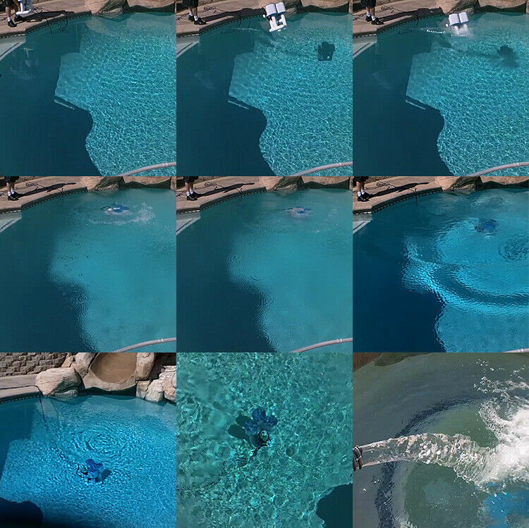 Bottom Feeder 0.5HP Solar Pool Filter Pump System 6,000 GPH 50K GPD ...