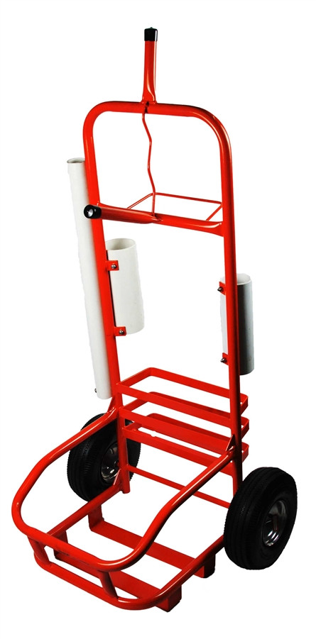 Red Service Cart