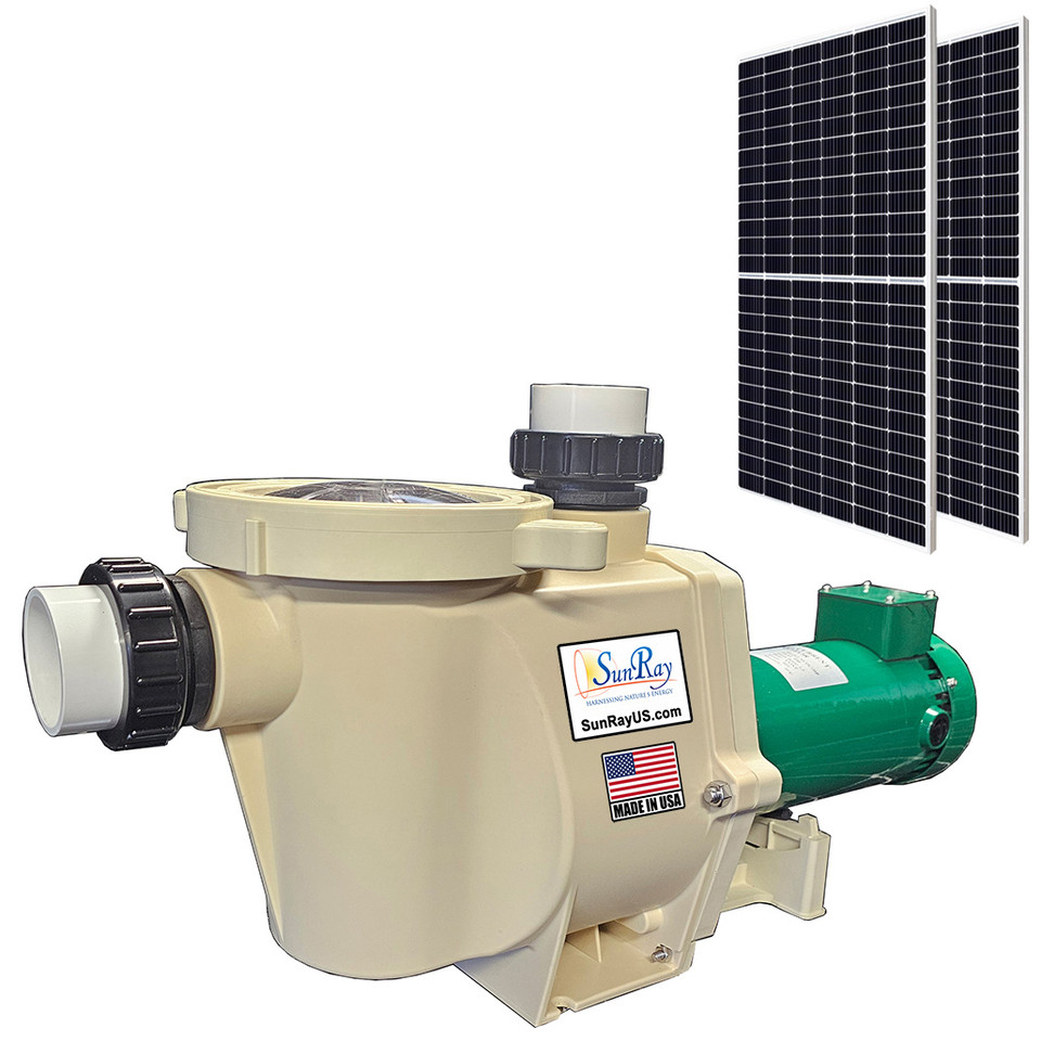 SunRay SolFlo1 Solar Variable Speed Pool Pump Sun Powered By SUNRAY ...