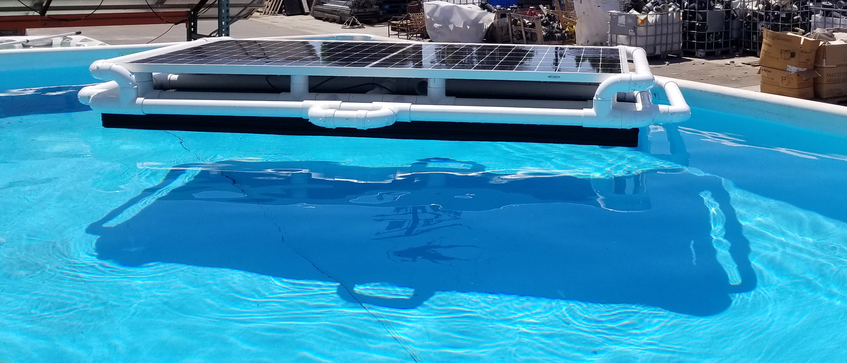 Savior 40000 Gallon Pool 750-watt Solar Pump and Filter System Solar ...