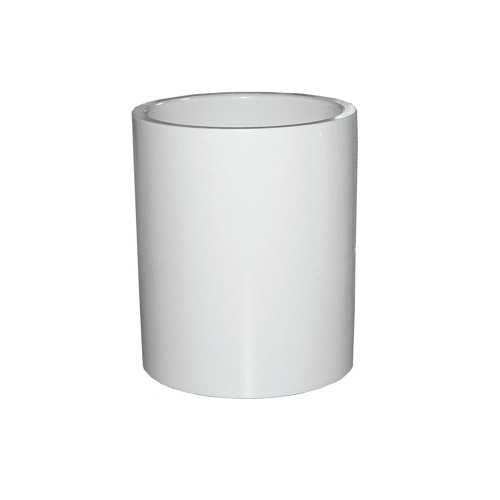 Natural Current 2 in. Spigot x Spigot PVC Pipe Fittings Connector Adaptors