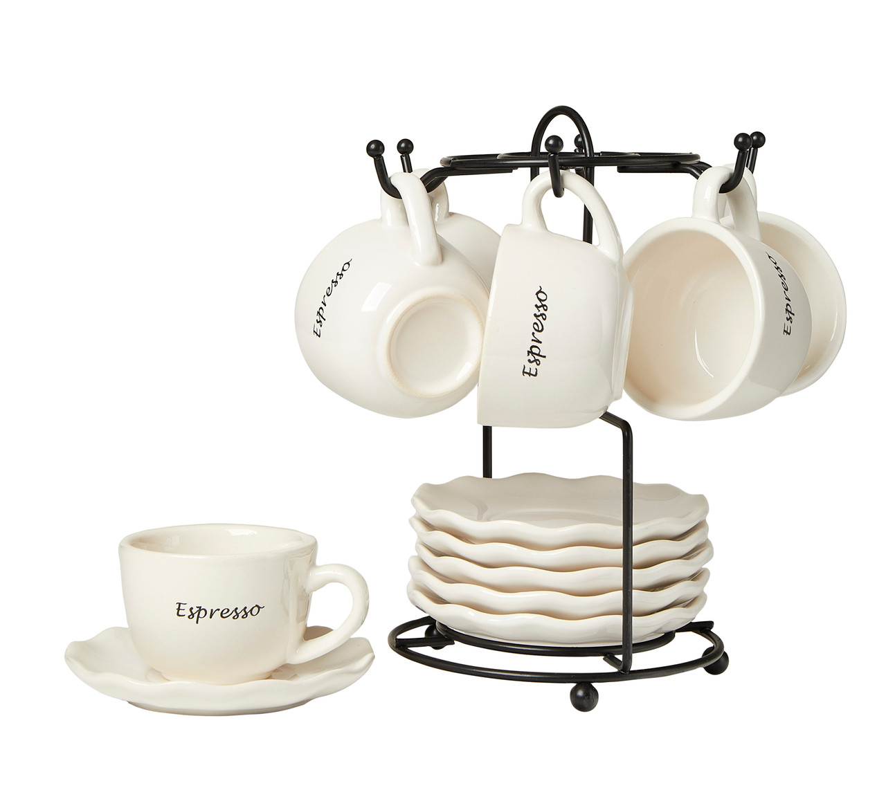 Espresso Set with Stand Doble Shot I Weddingfavorsoutlet