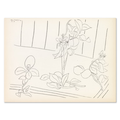 Original Henri Matisse Lithograph c. 1943 (SOLD)