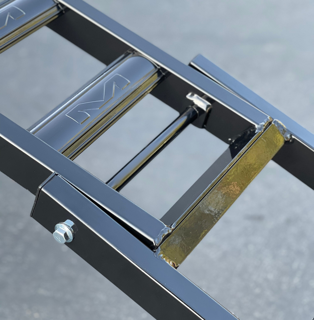 A7 7' ALUMINUM MOTORCYCLE FOLDING LOADING RAMP
