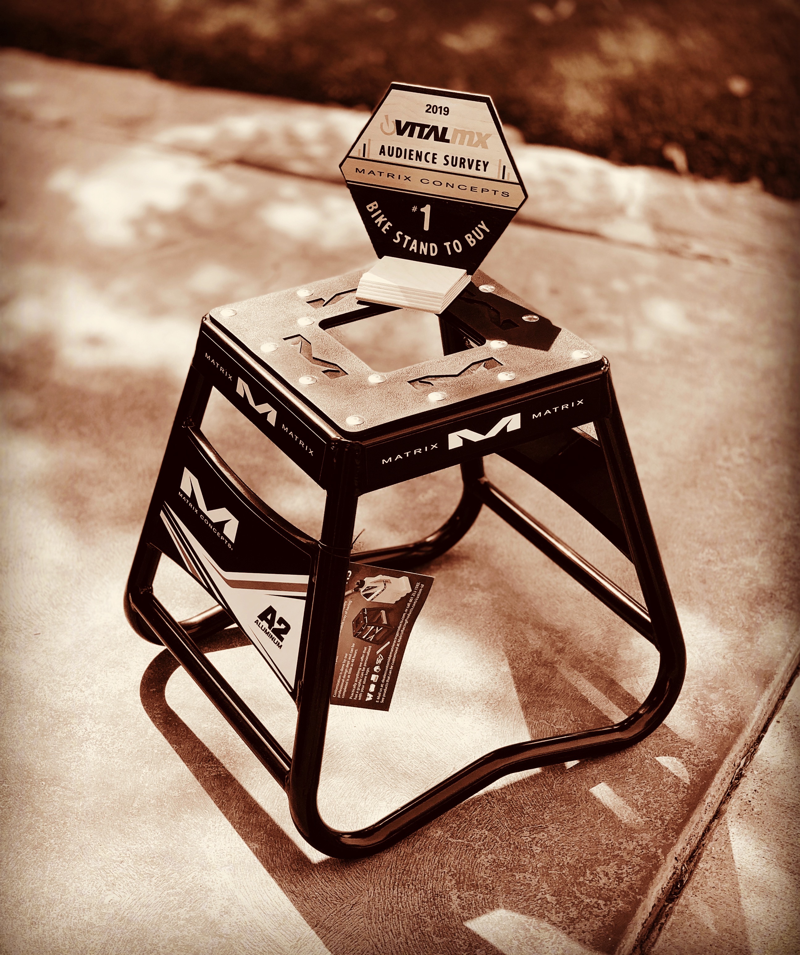 MATRIX CONCEPTS AWARD WINNING MOTORCYCLE STANDS - Matrix Concepts