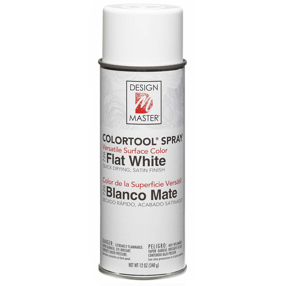 Flat White Color Spray - LO Florist Supplies