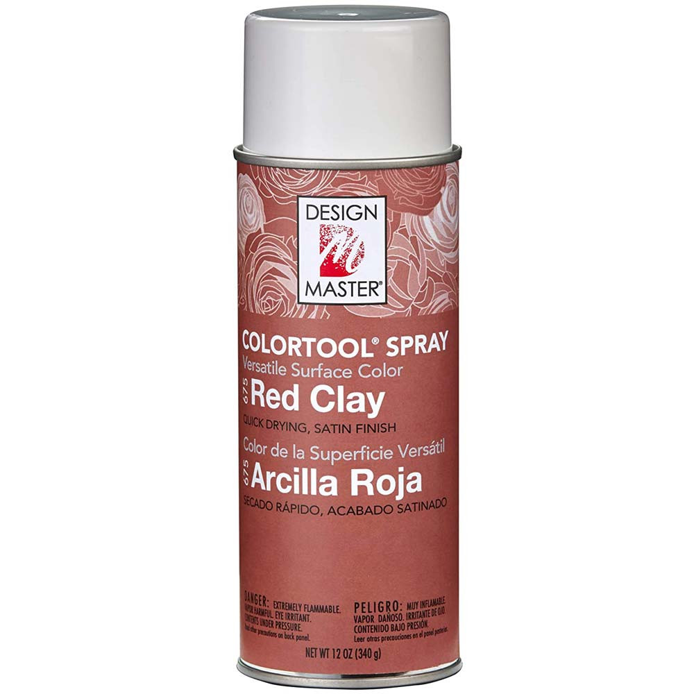 Red Clay Color Spray - LO Florist Supplies