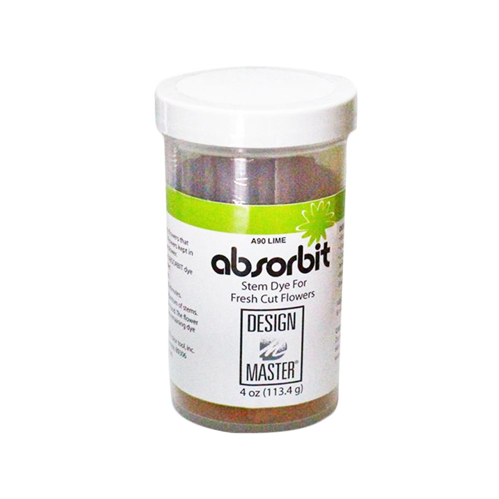 Holiday Green Stem Dye Absorbit - LO Florist Supplies