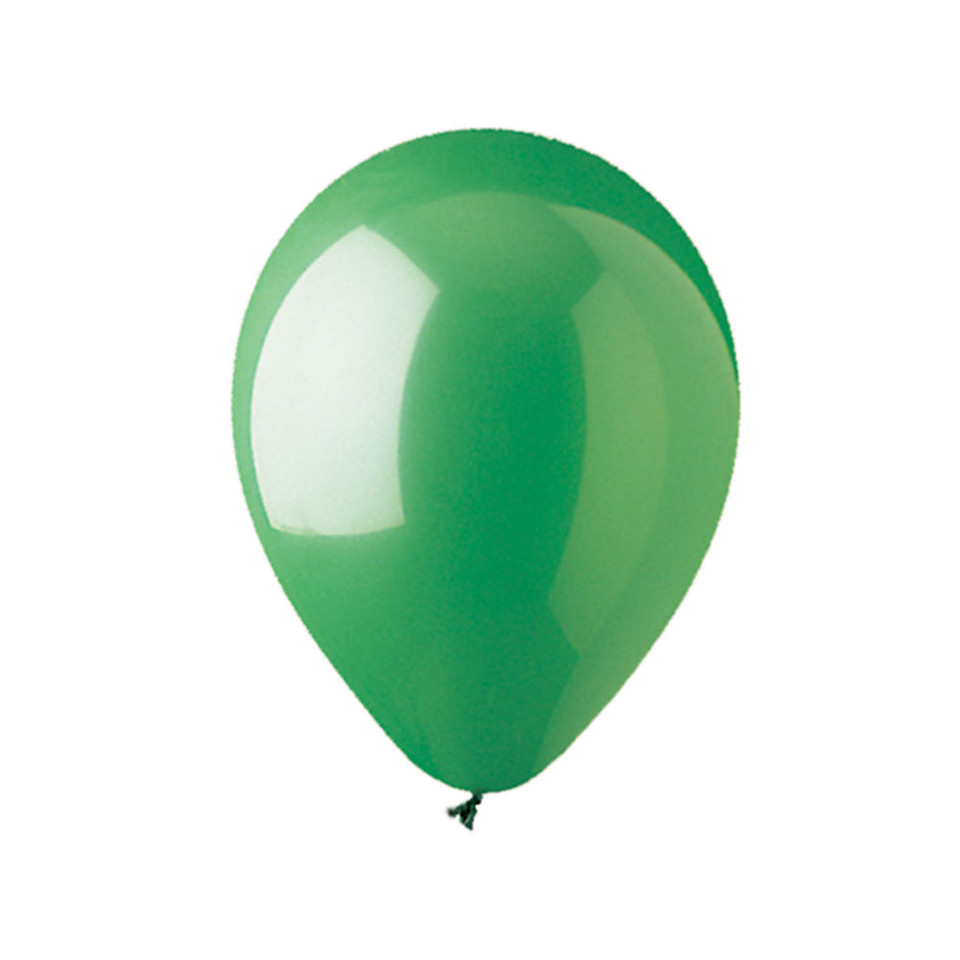 12" Standard Lime Green Balloons - LO Florist Supplies