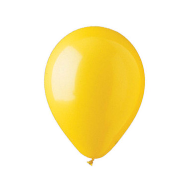 12" Standard Yellow Balloons - LO Florist Supplies
