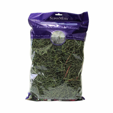 Green Aspen Wood Excelsior - LO Florist Supplies