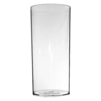 11.75''H Clear Acrylic Cylinder Vase. - LO Florist Supplies