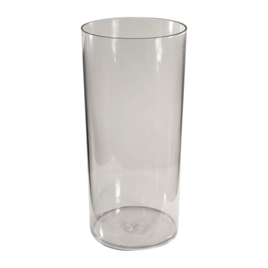 19.75''H Clear Acrylic Cylinder Vase - LO Florist Supplies