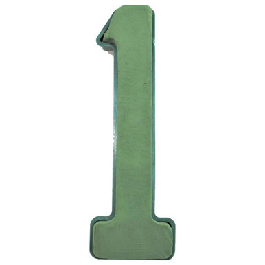 12" Fresh Floral Foam Number "1" - LO Florist Supplies