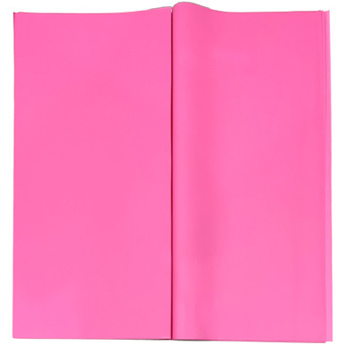 Hot Pink Floral Wrapping Paper - 20 Sheets - LO Florist Supplies