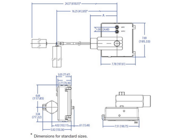 BMD Pneumatic Liquid Level Controller