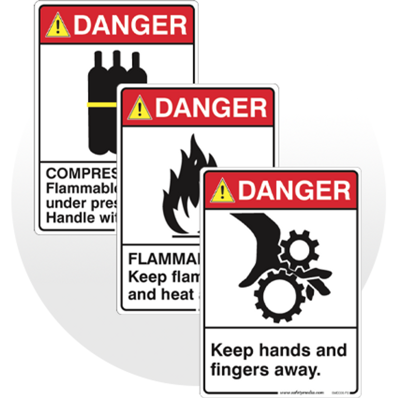 ANSI, DANGER Safety Signs ANSI, DANGER Safety Signs