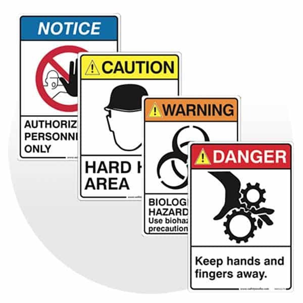 ANSI Z535 Safety Compliant Signage