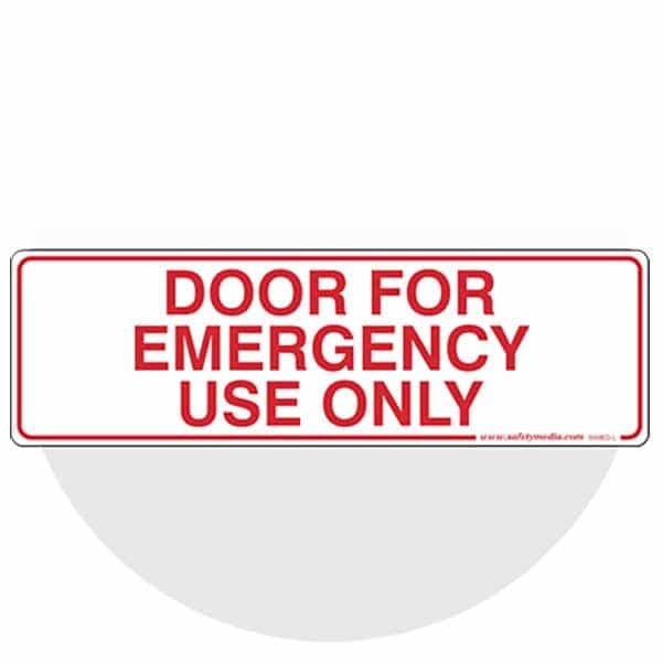 Emergency Exit & Mag Lock Signs