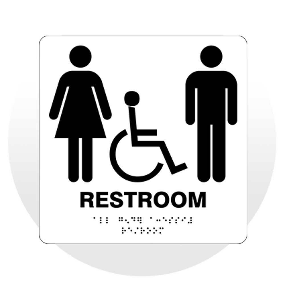 Identify Restroom Signs