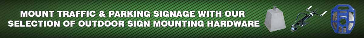 Posts, Hardware, etc. - Outdoor Sign Mounting