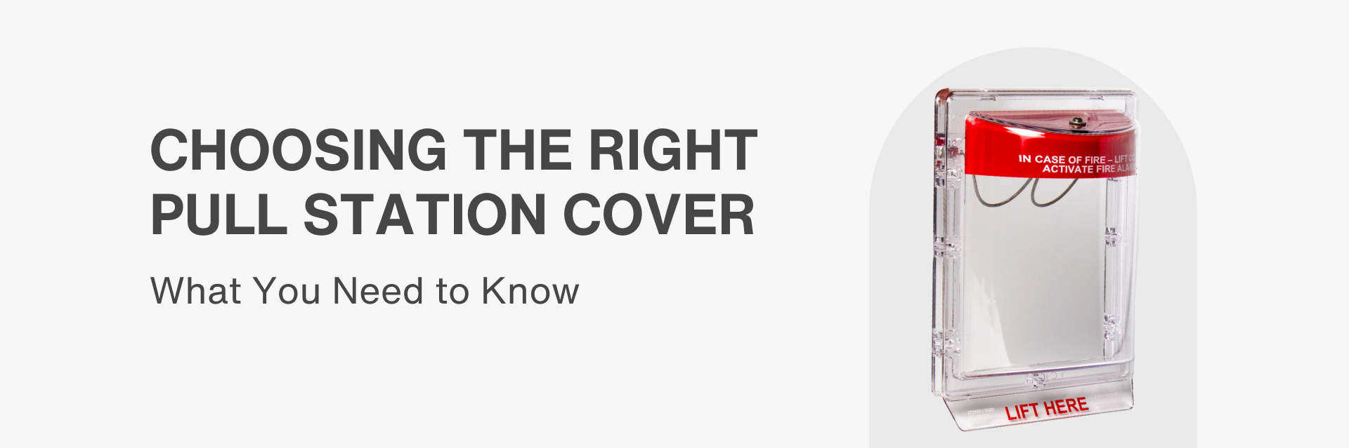 Why Pull Station Covers Matter — and How to Choose the Right One ...