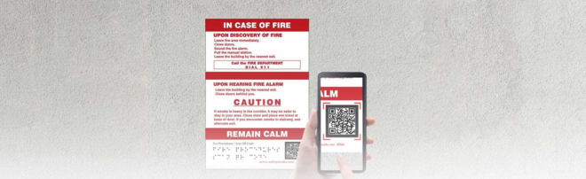 In Case Of Fire Signs Explained - Safety Media Inc.