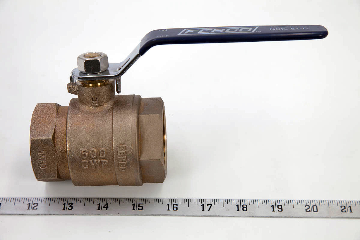 FEBCO LF 1 1/2"BALL VALVE