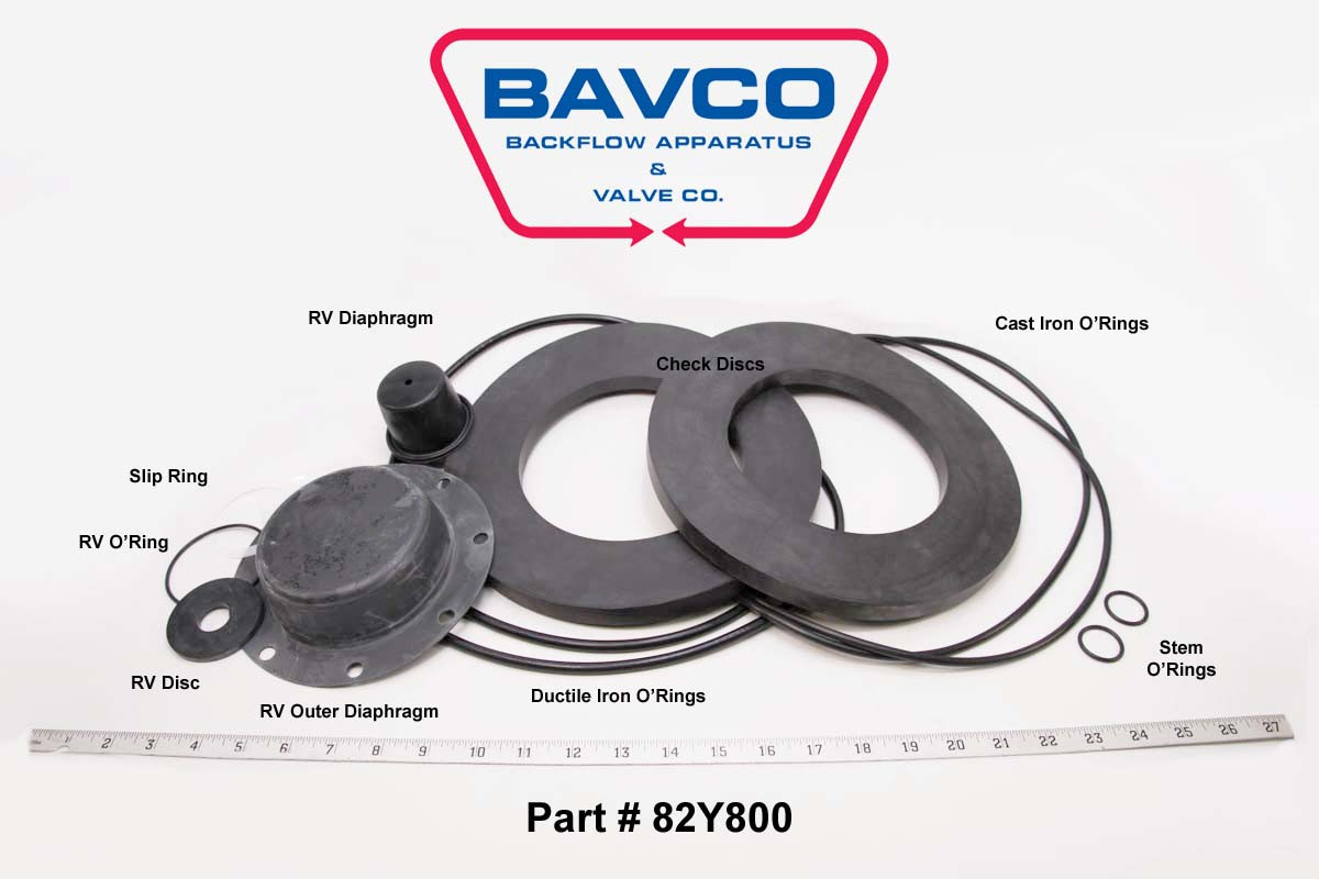 FEBCO 825YD 8" RUBBER REPAIR KIT