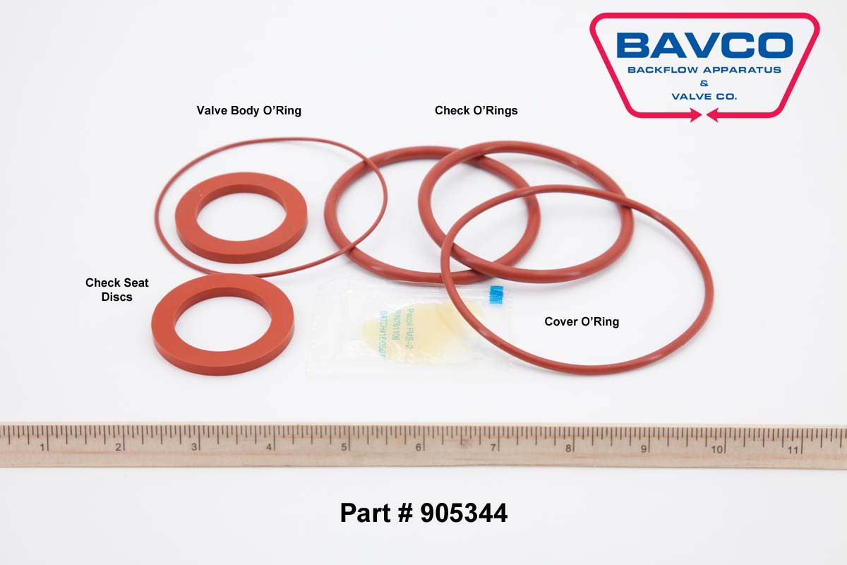 FEBCO 850/860 1 1/4-2" CHECK RUBBER REPAIR KIT