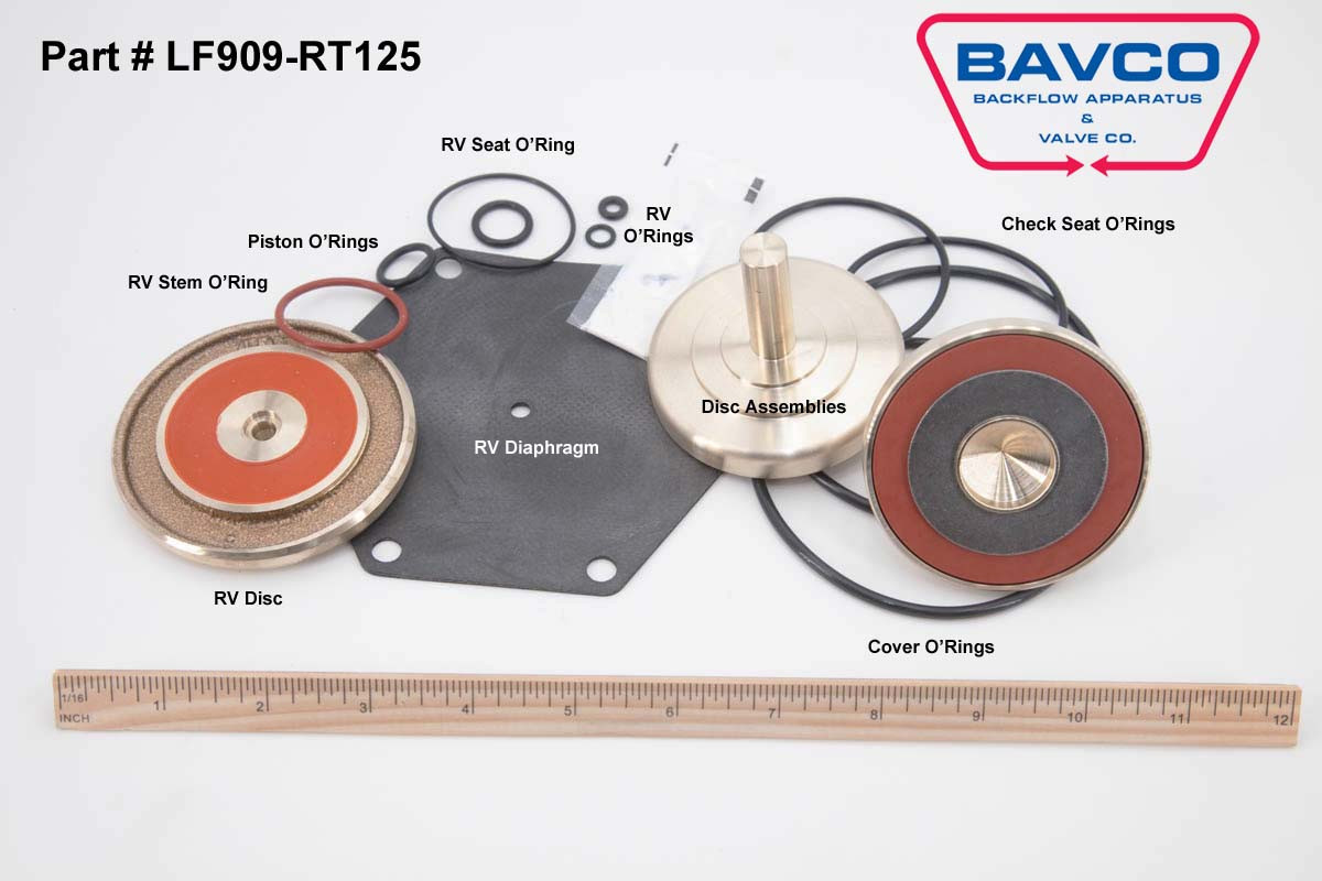 WATTS LF909 1 1/4-2" RUBBER REPAIR KIT