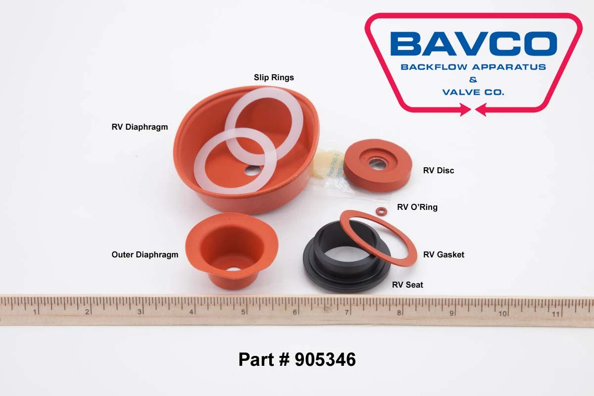 FEBCO 860 1 1/4-2" RV RUBBER REPAIR KIT