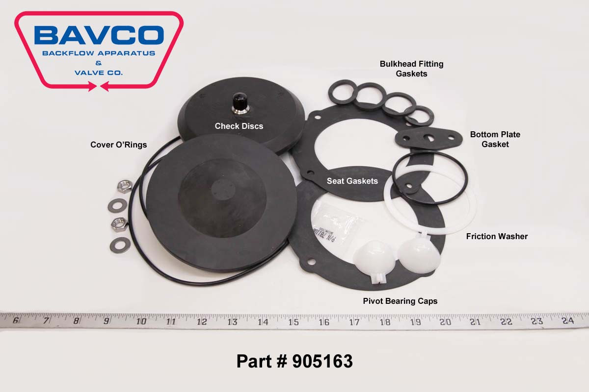 FEBCO 850-6/870-6 4" RUBBER REPAIR KIT