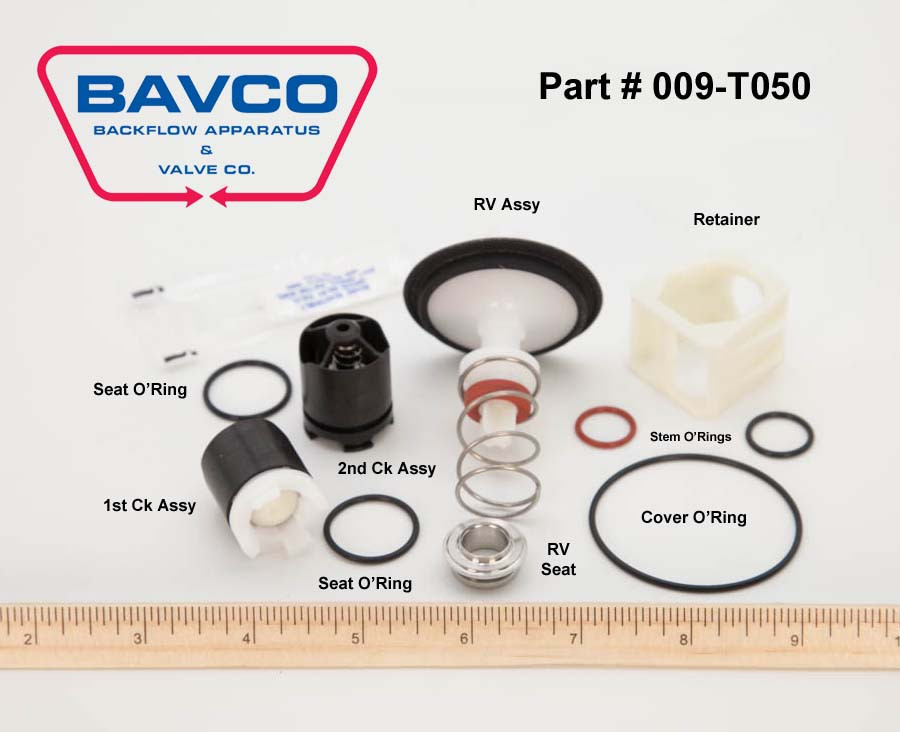 WATTS 009 1/4-1/2" REPLACEMENT KIT