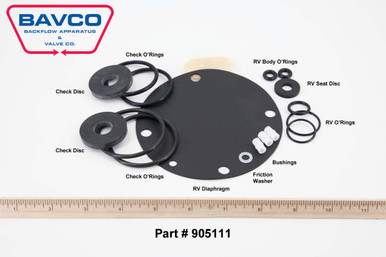FEBCO 825Y 3/4-1 1/4" RUBBER REPAIR KIT