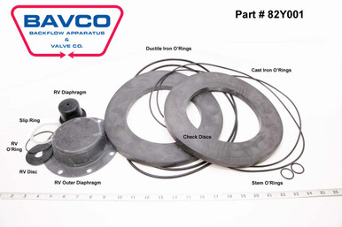 FEBCO 825YD 10" RUBBER REPAIR KIT