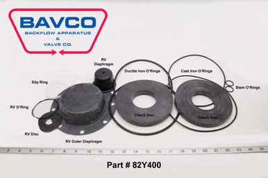 FEBCO 825YD 4" RUBBER REPAIR KIT