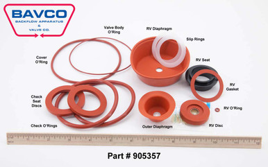 FEBCO 860 1 1/4-2" RUBBER REPAIR KIT