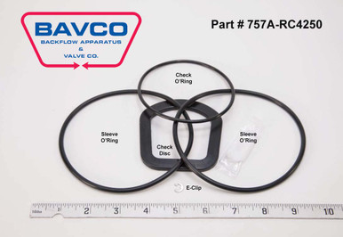 WATTS 757A 2 1/2-4" SINGLE CHECK RUBBER KIT EPDM