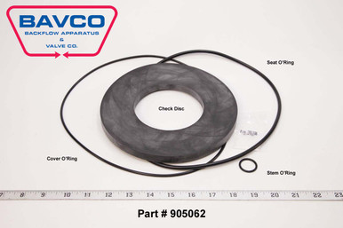 FEBCO 825 6" SINGLE CHECK RUBBER KIT